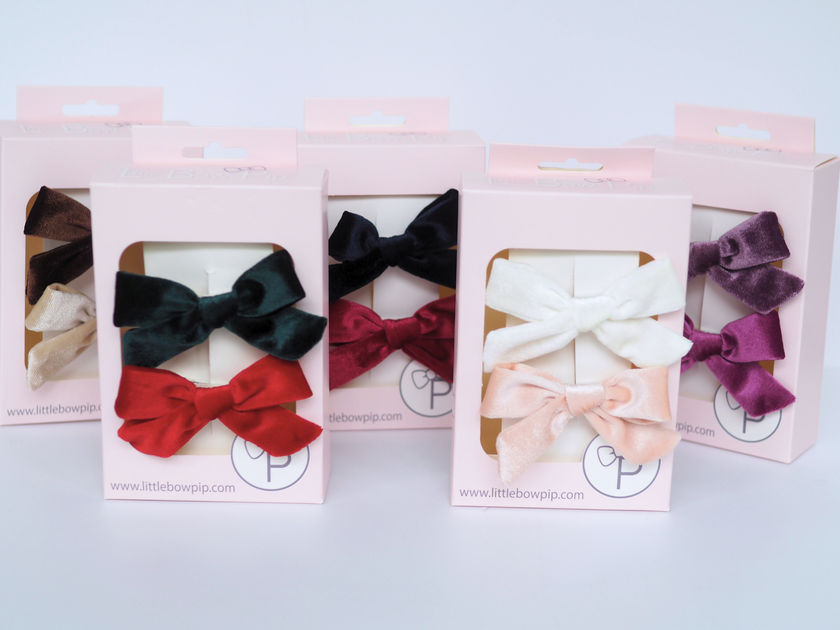 *NEW* Forest + Red Velvet Pip Clip – Little Bow Pip