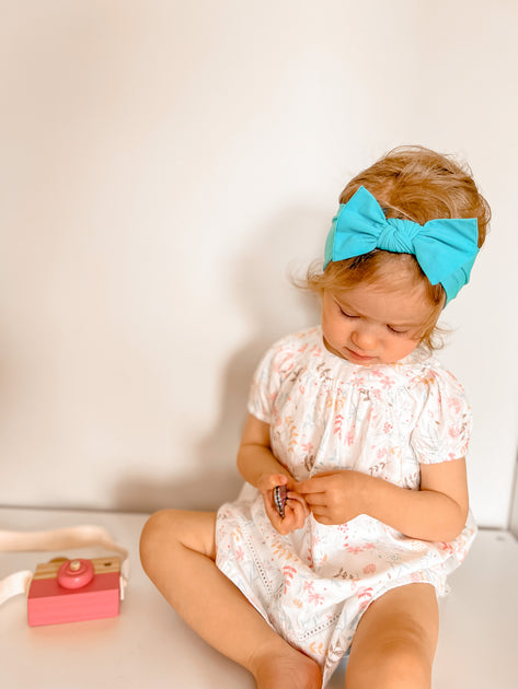 Aqua Pippa Bow – Little Bow Pip