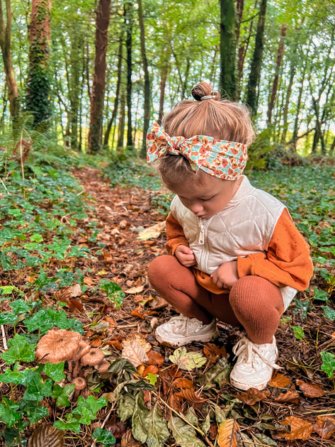 Golden Floral Pippa Bow – Little Bow Pip